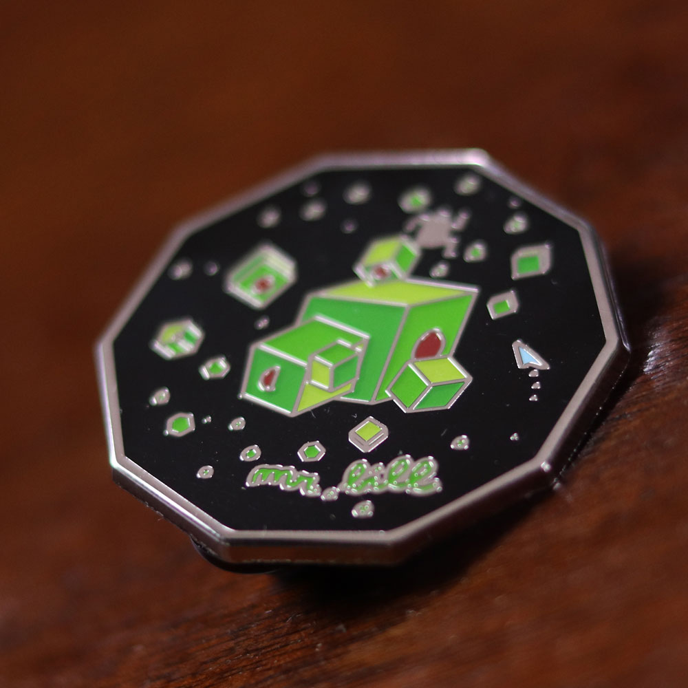 Mr. Bill – Decagon Pin – Mr. Bill's Tunes